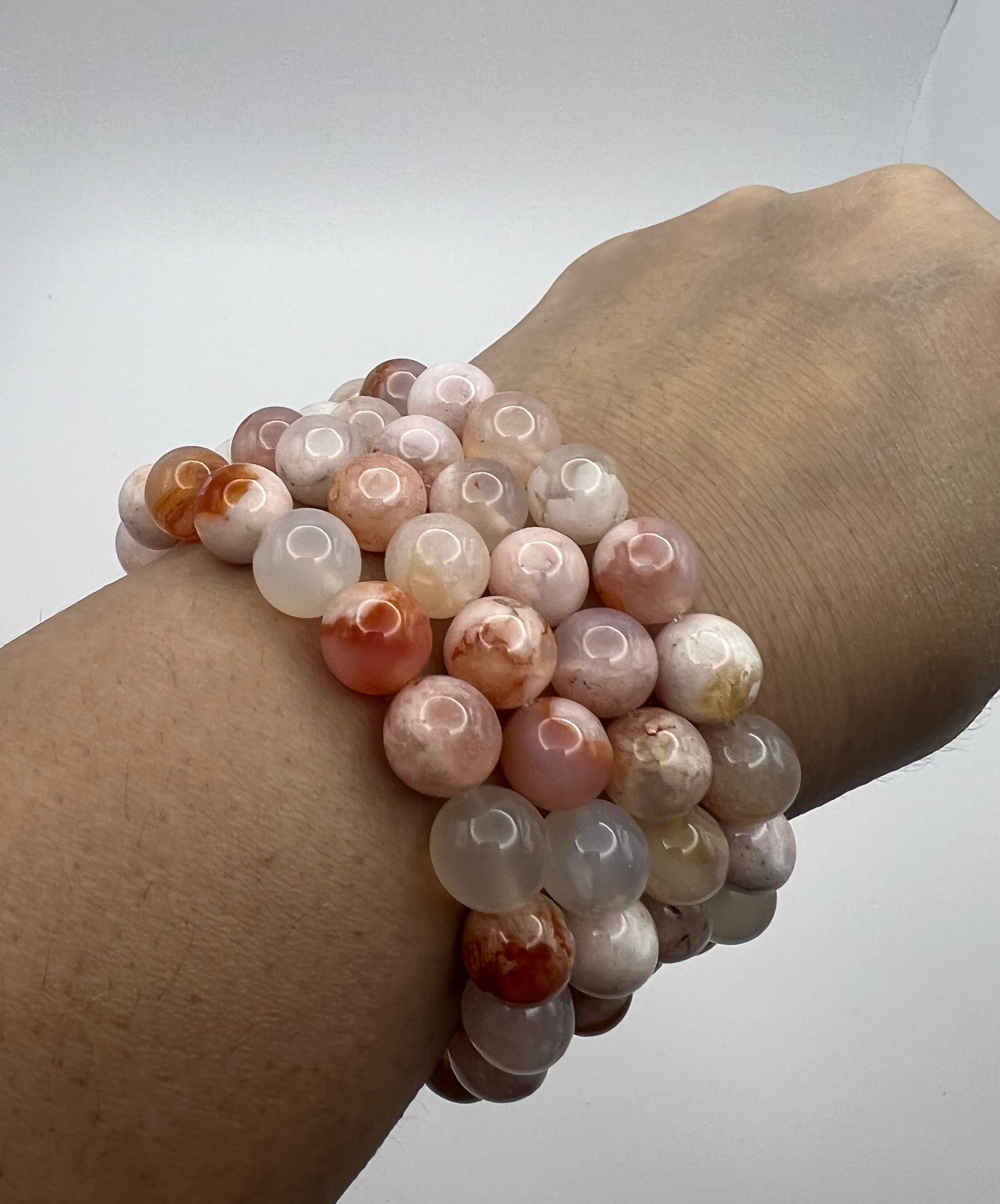 Cherry Flower Sakura Agate – Elevated Gemstones LLC